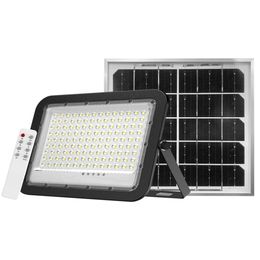 ENOVALITE Solar LED-Fluter , mit Akku, 50 W, 800 lm, 6500 K, IP65