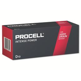 Duracell Alkaline-Mono-Batterie LR20, 1.5V, Procell Intense, 10 St&uuml;ck