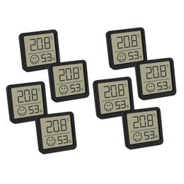 TFA Digitales Thermo-Hygrometer 30.5053.01.02, 8 St&uuml;ck, schwarz