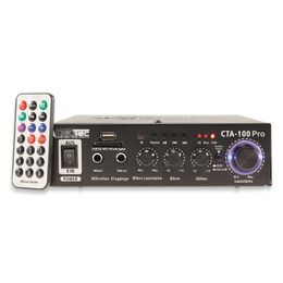 Chilitec Mini-HiFi-Verst&auml;rker CTA-100 pro, USB, Fernbedienung, Bluetooth