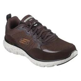 Sneaker Skechers "FLEX ADVANTAGE 5.0" Gr. 42, braun Herren Schuhe Freizeitschuh, Halbschuh, Schnürschuh für leichtes Training