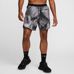 Nike Trail Stride Dri-FIT-Laufshorts mit integriertem Slip (ca. 18 cm) (Herren) - Grau