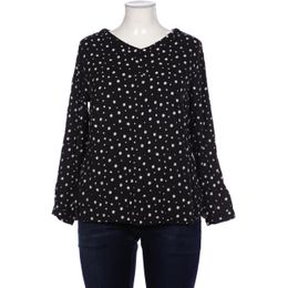 Ulla Popken Damen Bluse, schwarz, Gr. 42