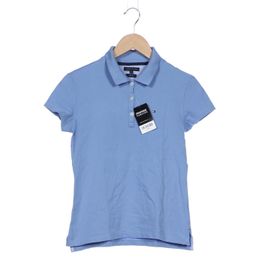 Tommy Hilfiger Damen Poloshirt, blau, Gr. 38