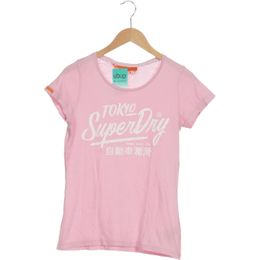 Superdry Damen T-Shirt, pink, Gr. 38