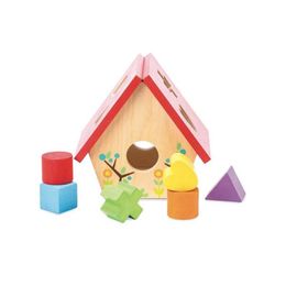 LE TOY VAN - Petilou - My Little Bird House Shape Sorter - (LPL085)