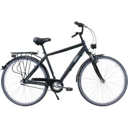 Cityrad HAWK Bikes "Citytrek Gent Premium" Fahrräder Gr. 48 cm, 28 Zoll (71,12 cm), schwarz für Damen und Herren