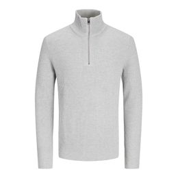 Jack & Jones Jack & Jones Pullover 'JJEPerfect' Herren Gr&ouml;&szlig;e M hellgrau