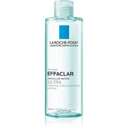 La Roche-Posay Effaclar Ultra reinigendes Mizellenwasser für problematische Haut, Akne 400 ml