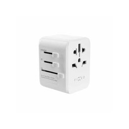 FIXED Travel Charger USB-C/USB-A 30W EU/UK/USA/AUS White