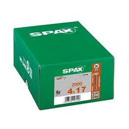 Spax® Universalschrauben Z2 Rückwandkopf WIROX 17mm x 4 mm, 2000 St.