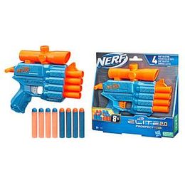 Hasbro Blaster Nerf Elite 2.0 Prospect QS-4 blau, orange