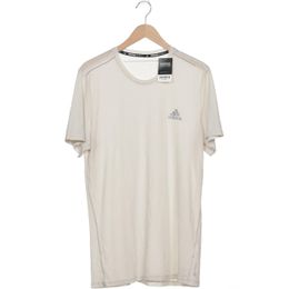 Adidas Herren T-Shirt, cremeweiß, Gr. 52