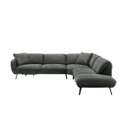 pop Ecksofa Ventus ¦ grau ¦ Maße (cm): B: 304 T: 246