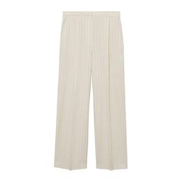 Mango Pleat-Front Pants 'Geranio' female Beige size 42