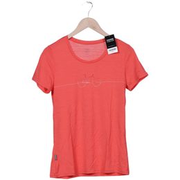 Icebreaker Damen T-Shirt, orange, Gr. 38