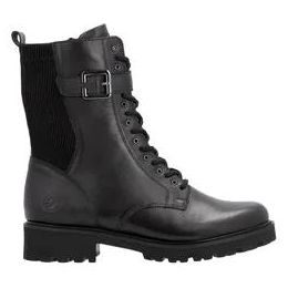 Schnürstiefelette Remonte Gr. 42, schwarz Damen Schuhe Blockabsatz, Schnürboots mit Zierschnalle Bestseller