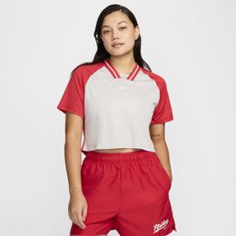 Nike Sportswear Kurzärmeliges Kurz-Oberteil (Damen) - Grau