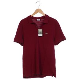 Lacoste Herren Poloshirt, bordeaux, Gr. 54