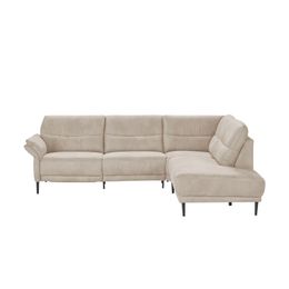 Wohnwert Ecksofa Maya ¦ beige ¦ Maße (cm): B: 268 H: 91 T: 221