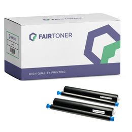 FairToner Kompatibel für Panasonic KX-FA55X Thermo-Transfer-Rolle Schwarz