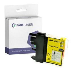 FairToner Kompatibel für Brother LC-1100Y Druckerpatrone Gelb