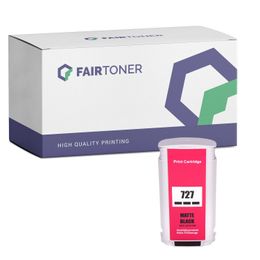 FairToner Kompatibel für HP B3P22A / 727 Druckerpatrone Matt Schwarz