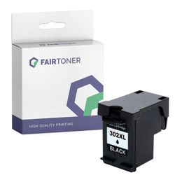 FairToner Kompatibel für HP F6U68AE / 302XL Druckerpatrone Schwarz