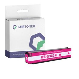 FairToner Kompatibel für HP D8J08A / 980 Druckerpatrone Magenta