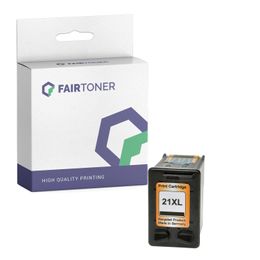 FairToner Kompatibel f&uuml;r HP OfficeJet J 3640 (C9351AE / 21) Druckerpatrone Schwarz