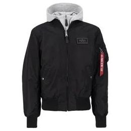 Bomberjacke Alpha Industries "Alpha Industries Men - Bomber Jackets MA-1 D-Tec" Gr. S, schwarz Herren Jacken