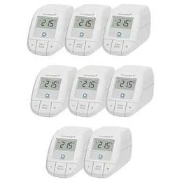 HOMEMATIC IP Heizkörperthermostat "8er Set basic" Heizkörperthermostate weiß (grundfarbe)