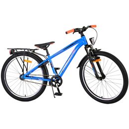 TPFSports Cross Kinderfahrrad - Jungen - R&uuml;cktritt + Handbremse - 24 Zoll - Blau