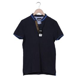 Massimo Dutti Herren Poloshirt, marineblau, Gr. 48