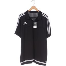 Adidas Herren Poloshirt, schwarz, Gr. 58