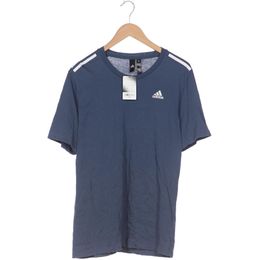 Adidas Herren T-Shirt, blau, Gr. 48