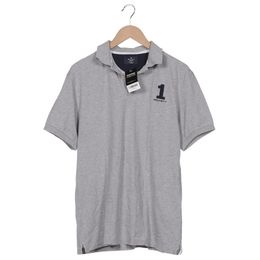 Hackett London Herren Poloshirt, grau, Gr. 52