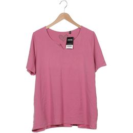 Ulla Popken Damen T-Shirt, pink, Gr. 46