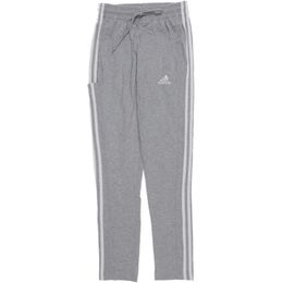 Adidas Damen Stoffhose, grau, Gr. 0