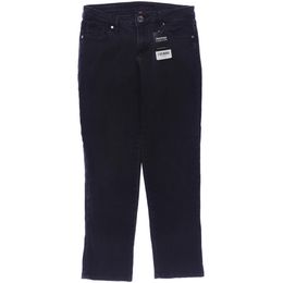 Manguun Damen Jeans, schwarz, Gr. 38