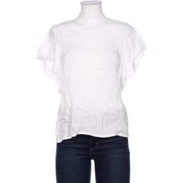 Massimo Dutti Damen Bluse, weiß, Gr. 38