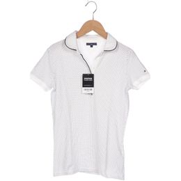 Tommy Hilfiger Damen Poloshirt, weiß, Gr. 36