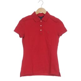 Tommy Hilfiger Damen Poloshirt, rot, Gr. 36