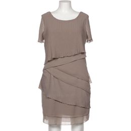 Alba Moda Damen Kleid, beige, Gr. 42