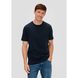 s.Oliver - Basic-T-Shirt im 3er-Pack, Herren, blau|schwarz|weiß, Größe XL