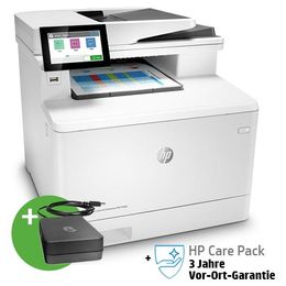 HP Color LaserJet Enterprise MFP M480f mit WLAN und 3 Jahren Vor-Ort-Garantie - 50 € Gutschein, 3 Jahre Vor-Ort-Garantie - HP Power Services Partner 3QA55A#B19-3JN69A-3Y