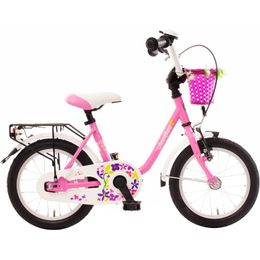 Kinderfahrrad Bachtenkirch ""Jee Bee" pink" Fahrräder Gr. 25 cm, 14 Zoll (35,56 cm) hinten: 14 Zoll (35,56 cm), rosa (pink, pink) Kinder