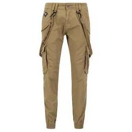 Cargohose Alpha Industries "Alpha Industries Men - Pants Utility Pant" Gr. 34, Normalgrößen, grün (olive) Herren Hosen