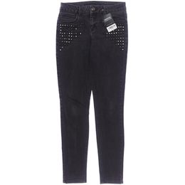 Hallhuber Damen Jeans, schwarz, Gr. 36