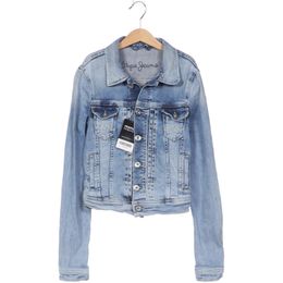 Pepe Jeans Damen Jacke, blau, Gr. 34